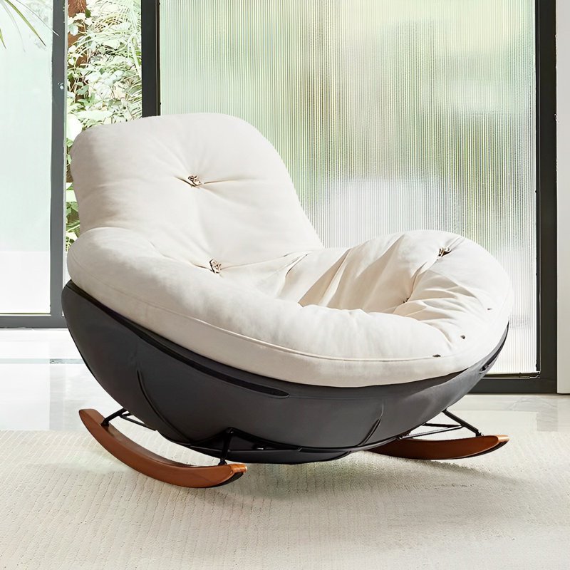 VIBORZ Modern Upholstered Rocking Chair Upholstered Rocking Chair | Wayfair