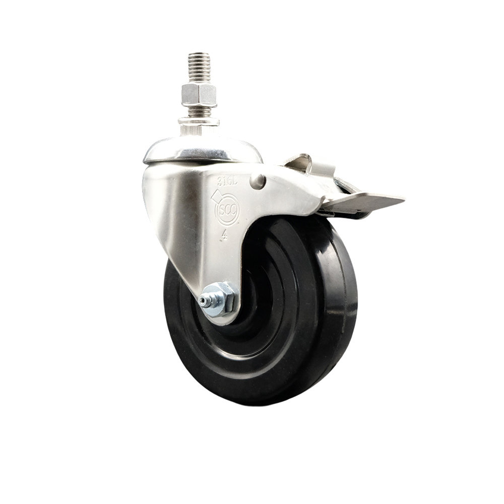 Service Caster Soft Rubber Casters | Wayfair