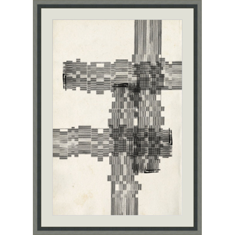 Global Designs 'Stagger Start II' Framed Graphic Art | Wayfair