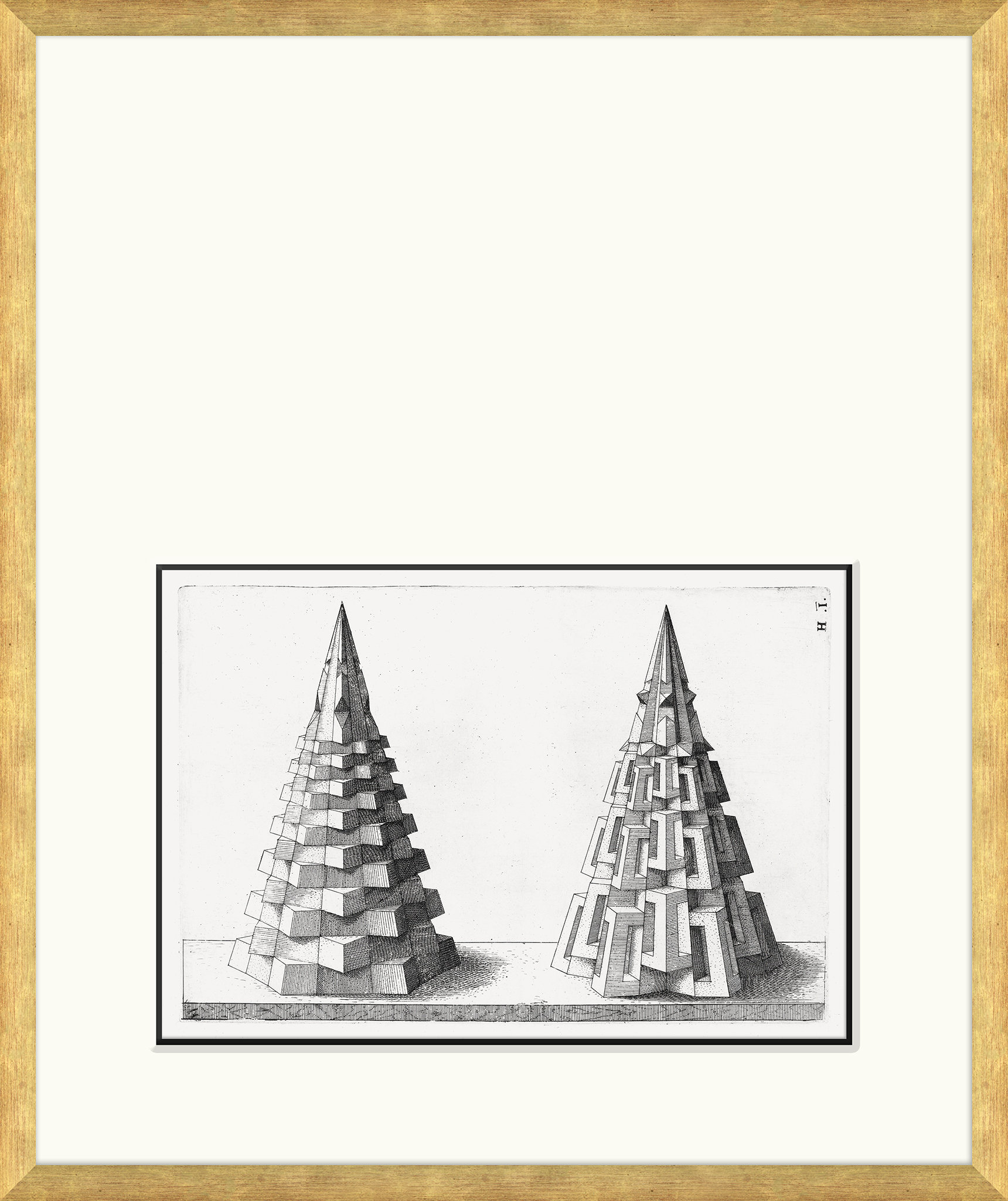 Soicher Marin Mathmatical Shapes - Framed on Paper Print (A) | Perigold