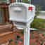 Architectural Mailboxes Gentry All-in-One Post Mounted Mailbox ...