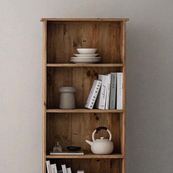 Joy Reading Old Simple Solid Wood Storage Cabinet Bookcase | Wayfair