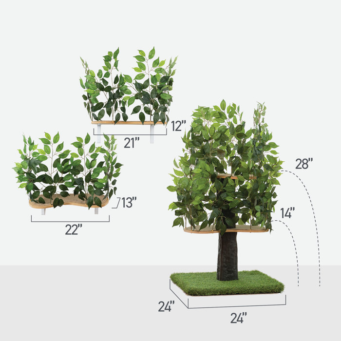 Tucker Murphy Pet™ Kittle Cat Tree and Cat Perches & Reviews | Wayfair