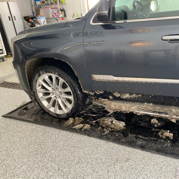 AutoFloorGuard 8.5 ft. X 22 ft. Garage Flooring Mat in Black | Wayfair