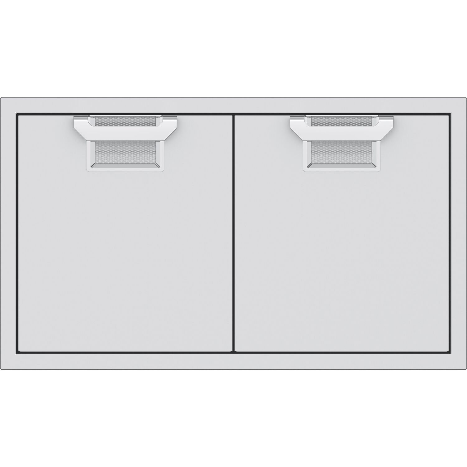 Hestan Outdoor Aspire 36-Inch Double Access Doors in Stainless Steel ...