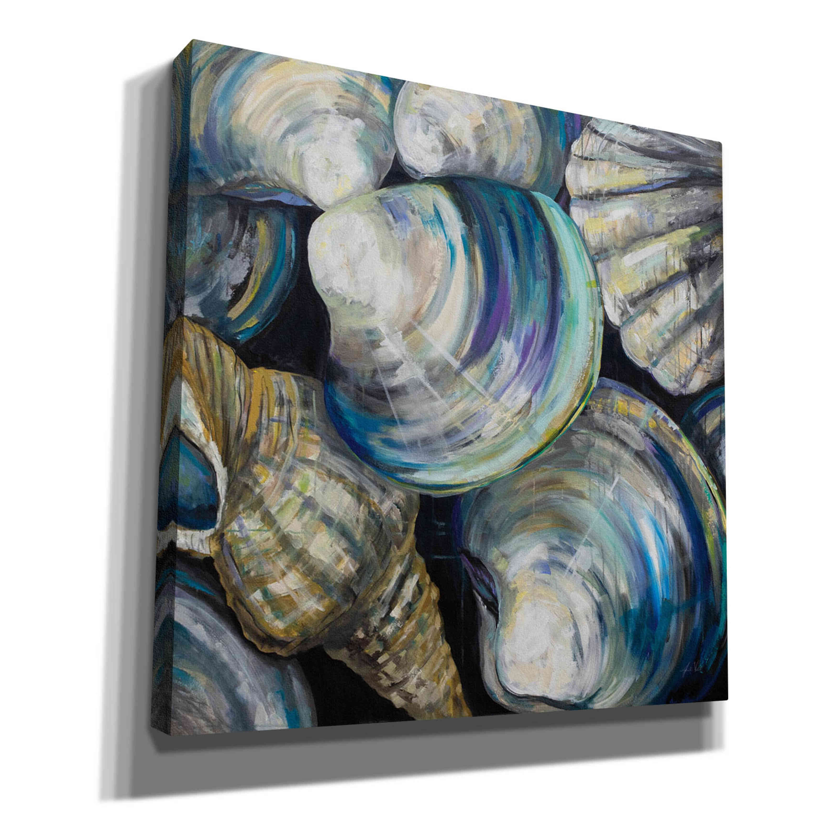 Dovecove Key West Shells by Jeanette Vertentes - Wrapped Canvas Print ...