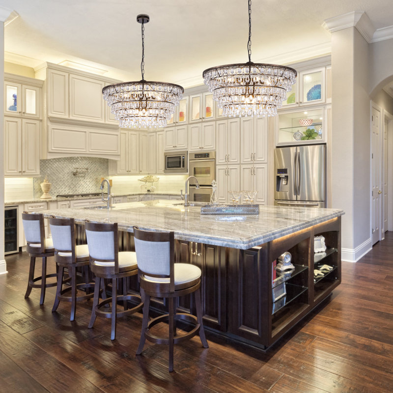 Rosdorf Park Alling 7 - Light Dimmable Tiered Chandelier | Wayfair