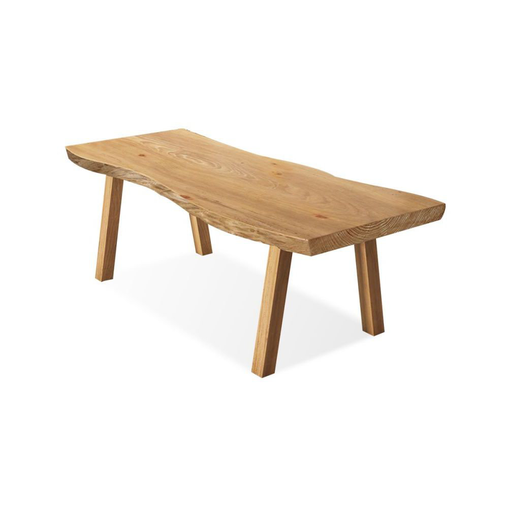 Corrigan Studio® Brown Rectangular Solid Wood Dining Table | Wayfair