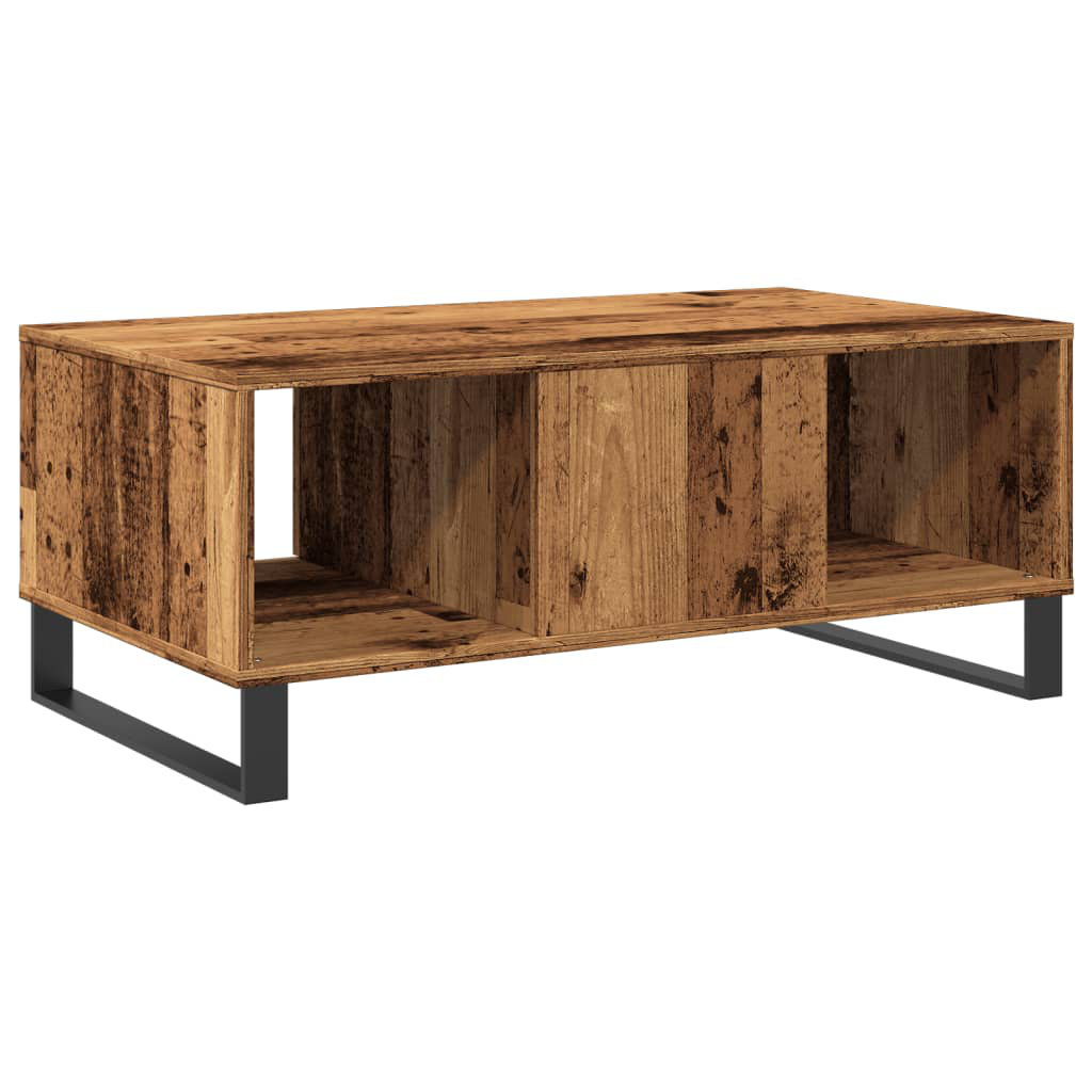 17 Stories Coffee Table Engineered Wood, Metal Small | Wayfair