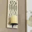 Ophelia & Co. Deco Tall Wood and Metal Wall Sconce & Reviews | Wayfair