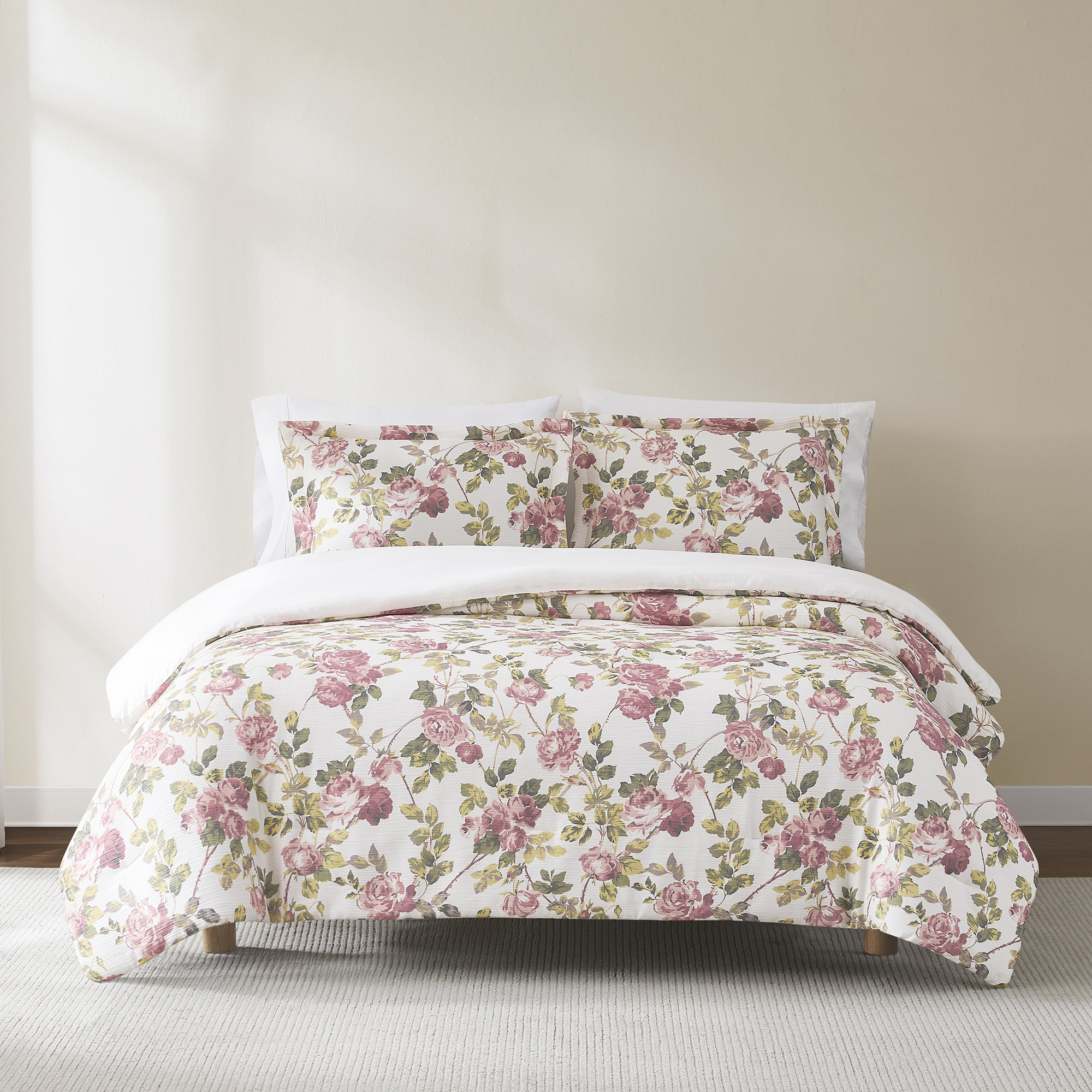 Special Edition by Lush Decor Vintage Rose Comforter Dusty Rose 3Pc Set ...
