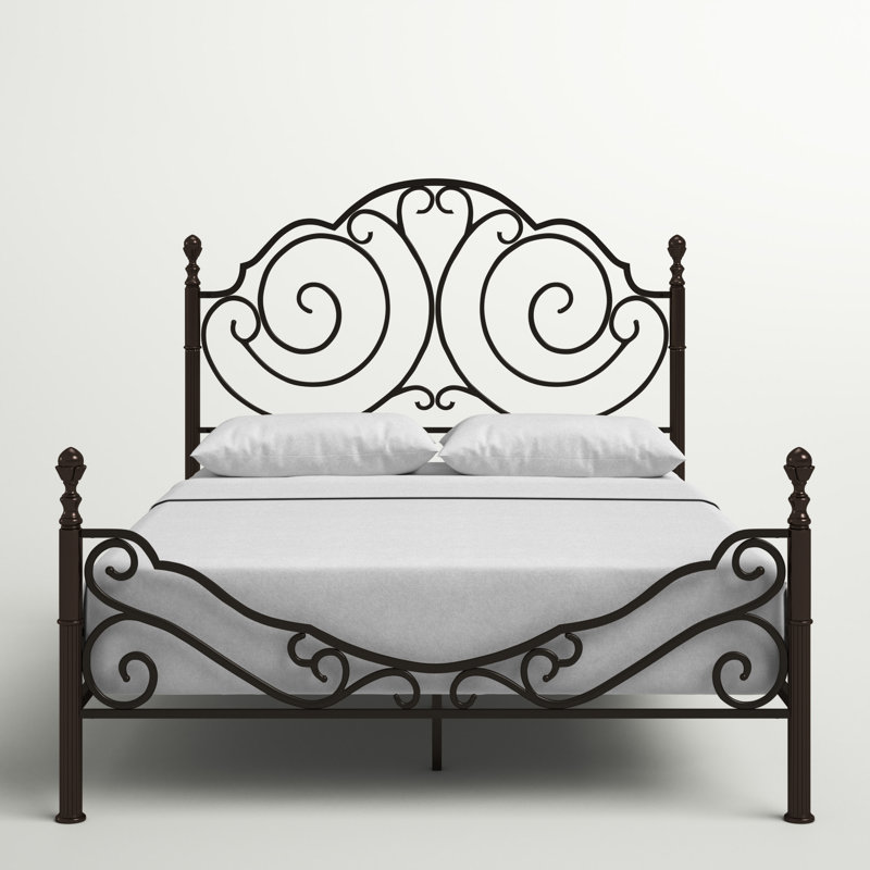 Three Posts™ Mariners Metal Open-Frame Bed & Reviews | Wayfair