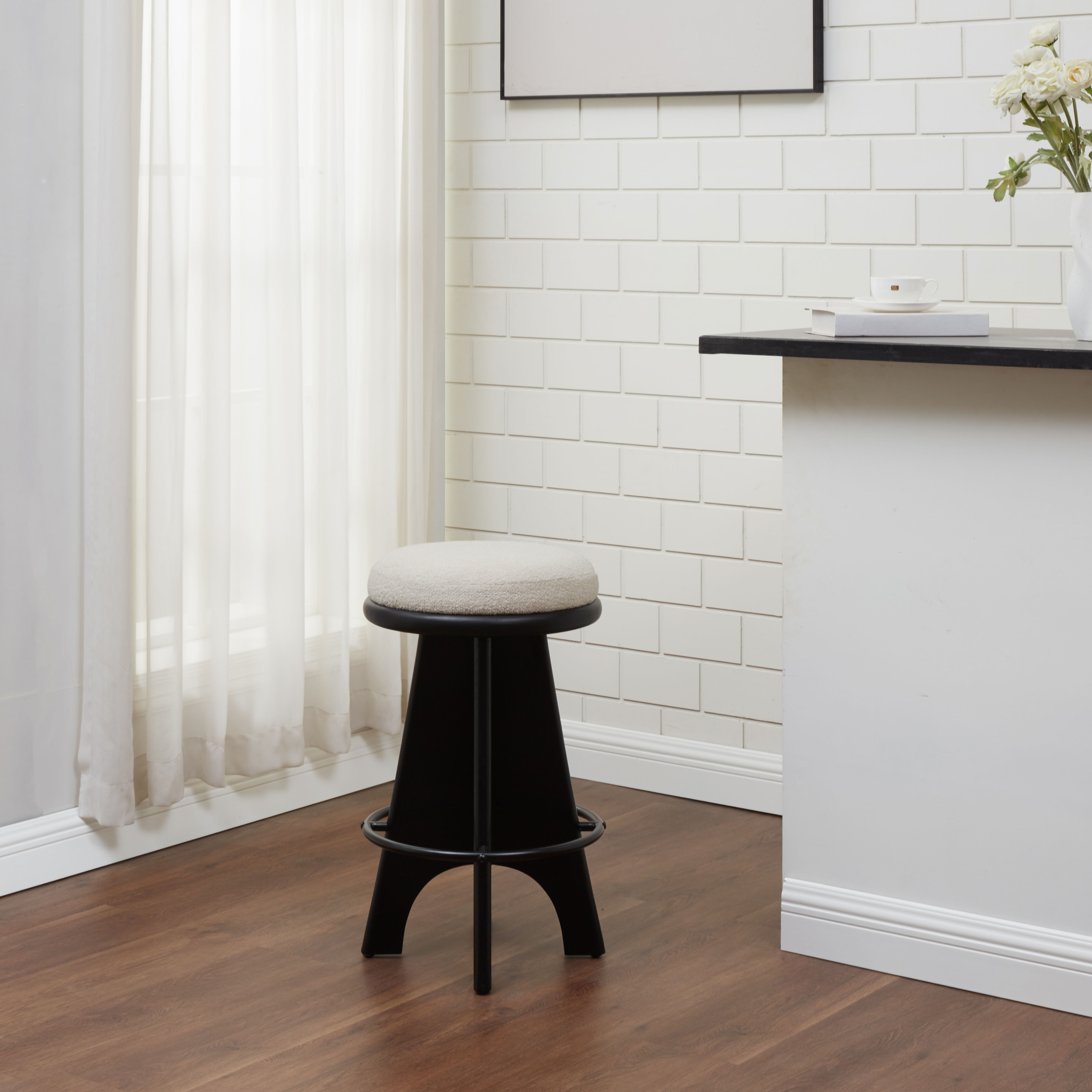 Wildon Home® Tyrian Round Counter Stool - Wayfair Canada