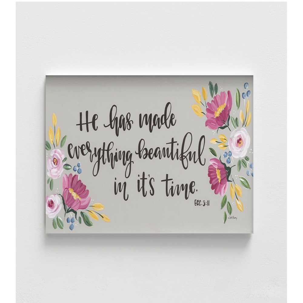 WeFrameArt He Has Made Everything Beautiful By April Chavez ...