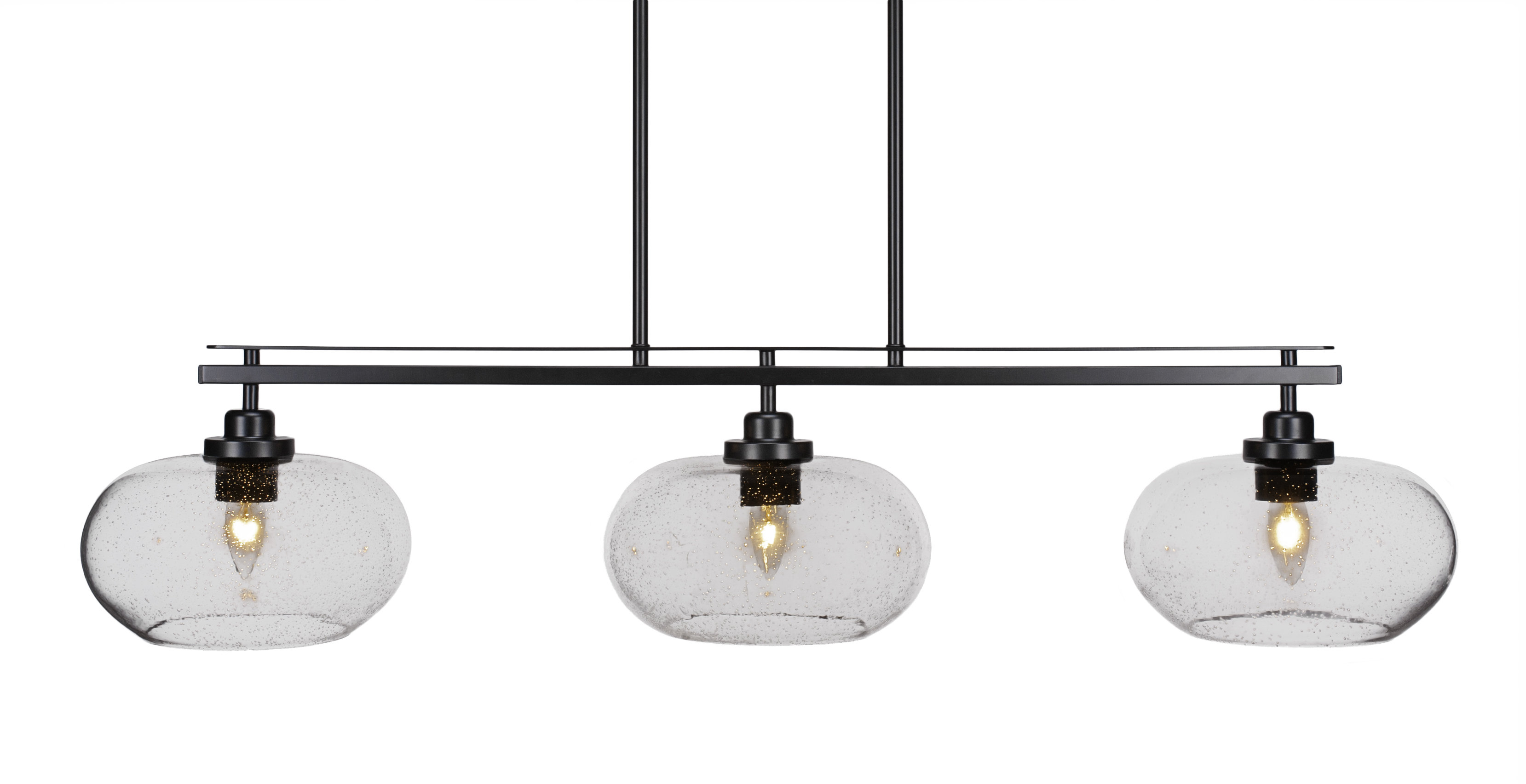 Breakwater Bay Bove 3 Light Island Light Shown In Matte Black Finish ...