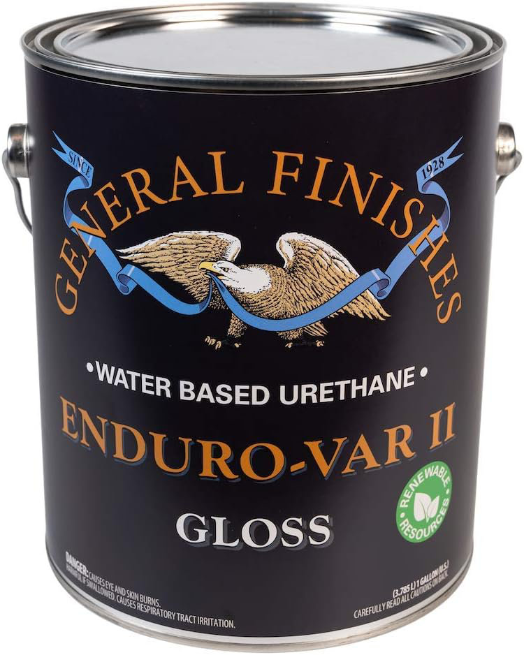 General Finishes Enduro-VAR II Water Based Urethane Gloss Topcoat | Wayfair