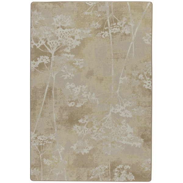 Milliken Drayton Cedar Springs Floral Gold Area Rug - Wayfair Canada