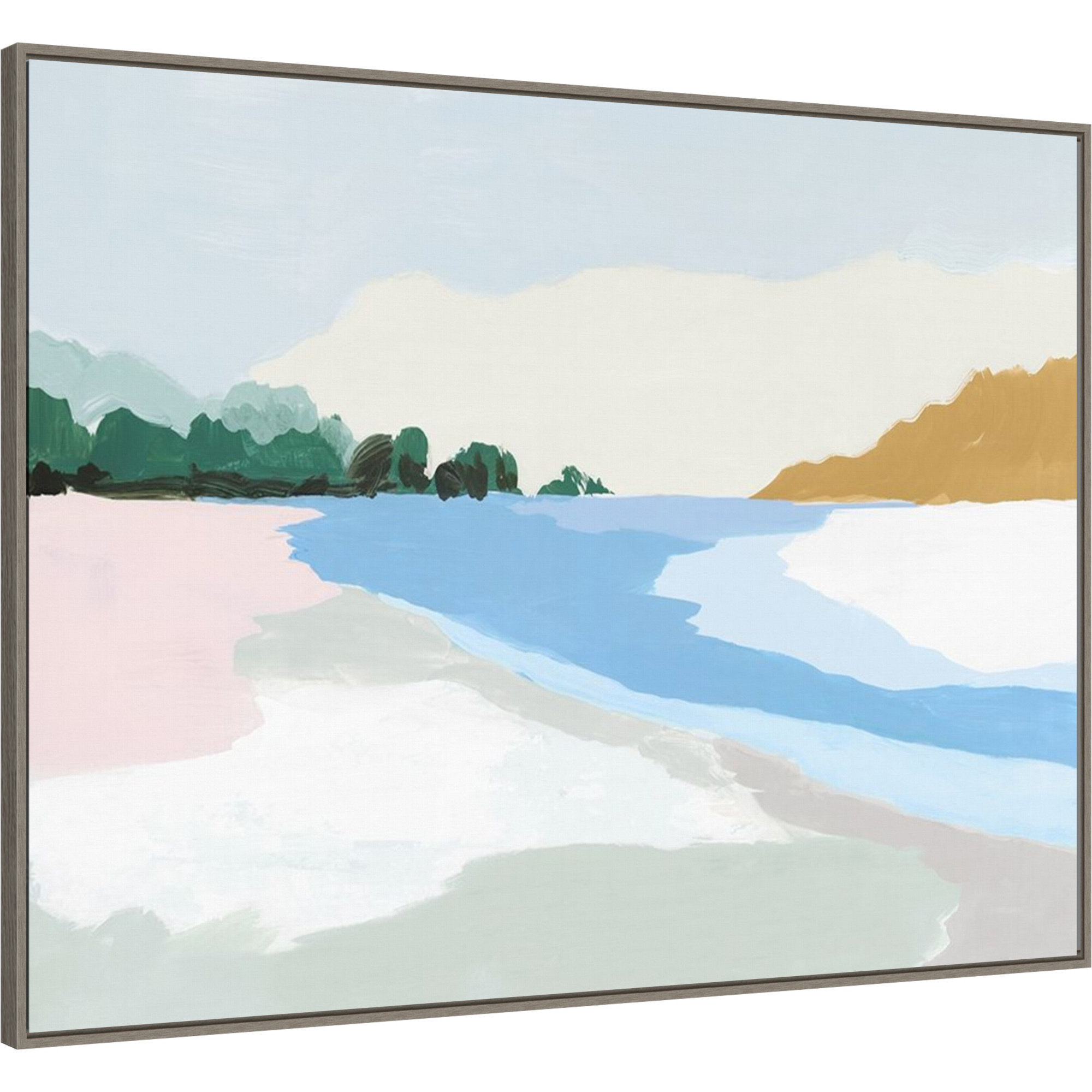 Lark Manor™ Isabelle Z Soft Coastal II Framed On Canvas by Isabelle Z ...