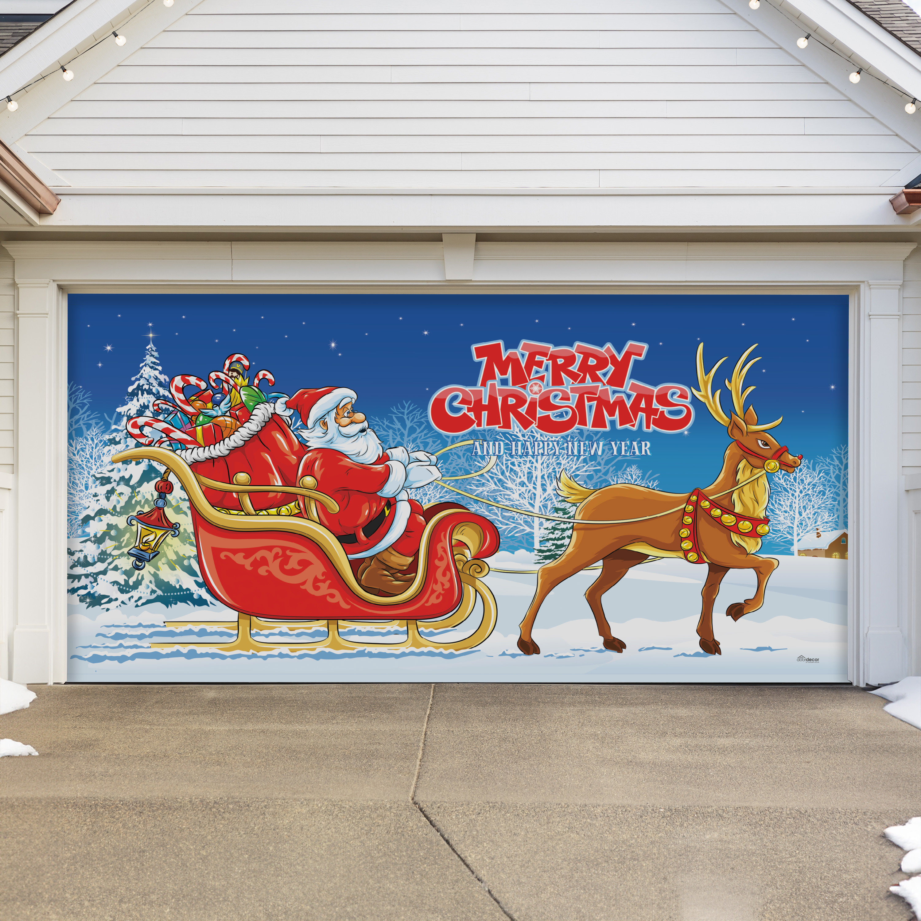 My Door Decor Santa's Sleigh Door Mural & Reviews - Wayfair Canada