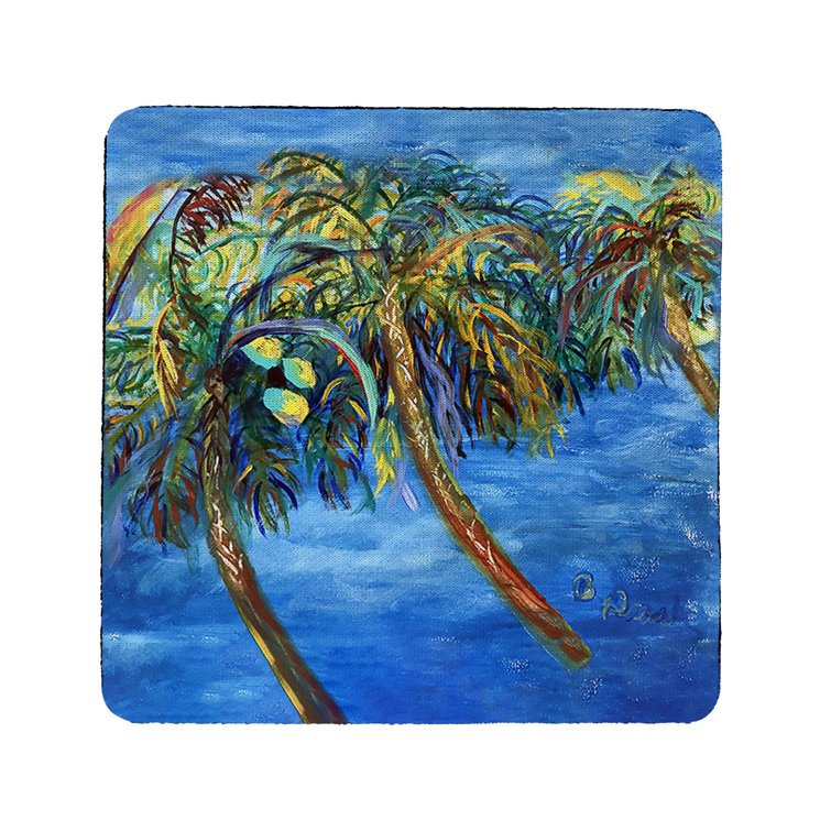 Bay Isle Home Square 4 Piece Coaster Set | Wayfair