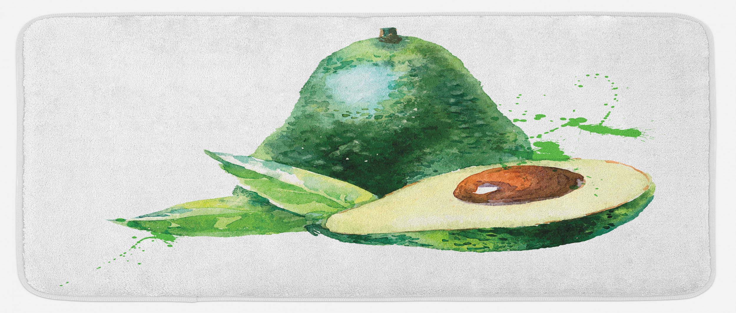 East Urban Home Avocado Kitchen Mat | Wayfair