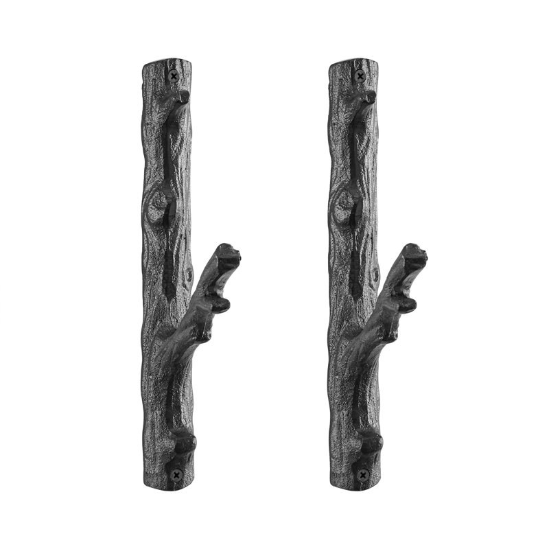 Loon Peak® Deanne Tree Branch Iron Wall Hook Set & Reviews | Wayfair