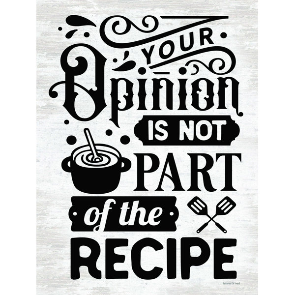 Trinx Your Opinion II On Canvas | Wayfair