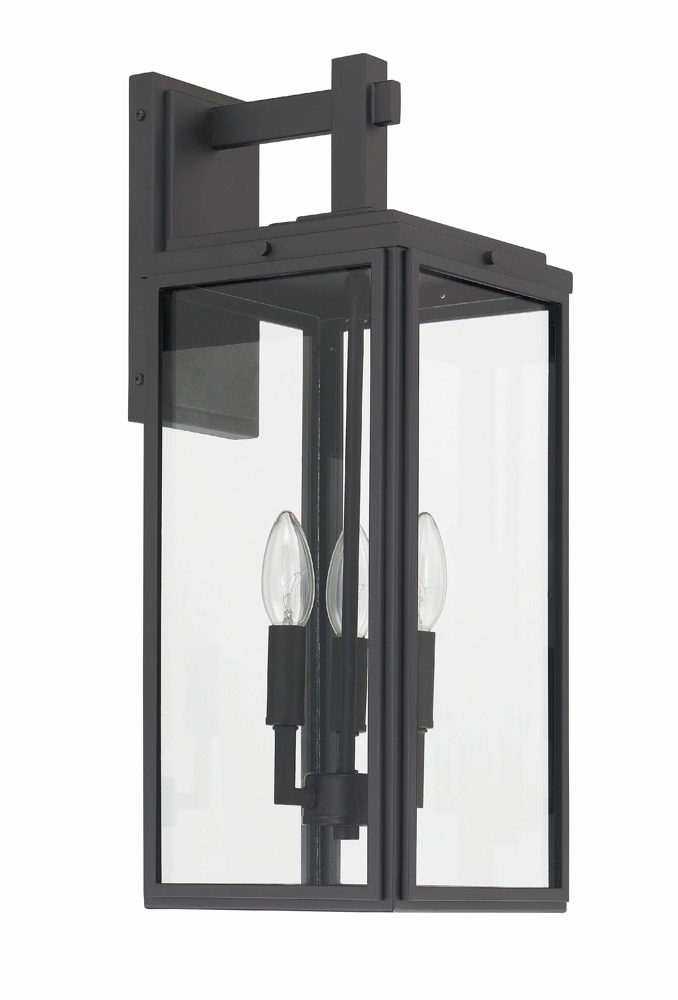 17 Stories Alexcis Steel Wall Light | Wayfair