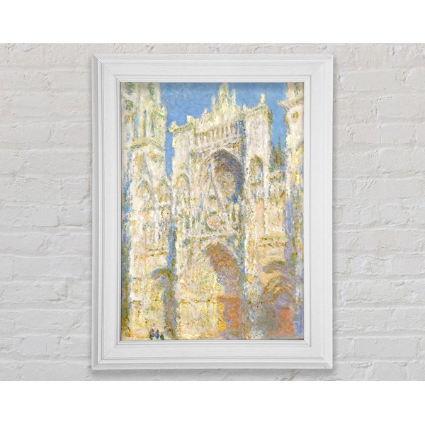Astoria Grand Monet Rouen Cathedral In Sunlight - Single Picture Frame ...