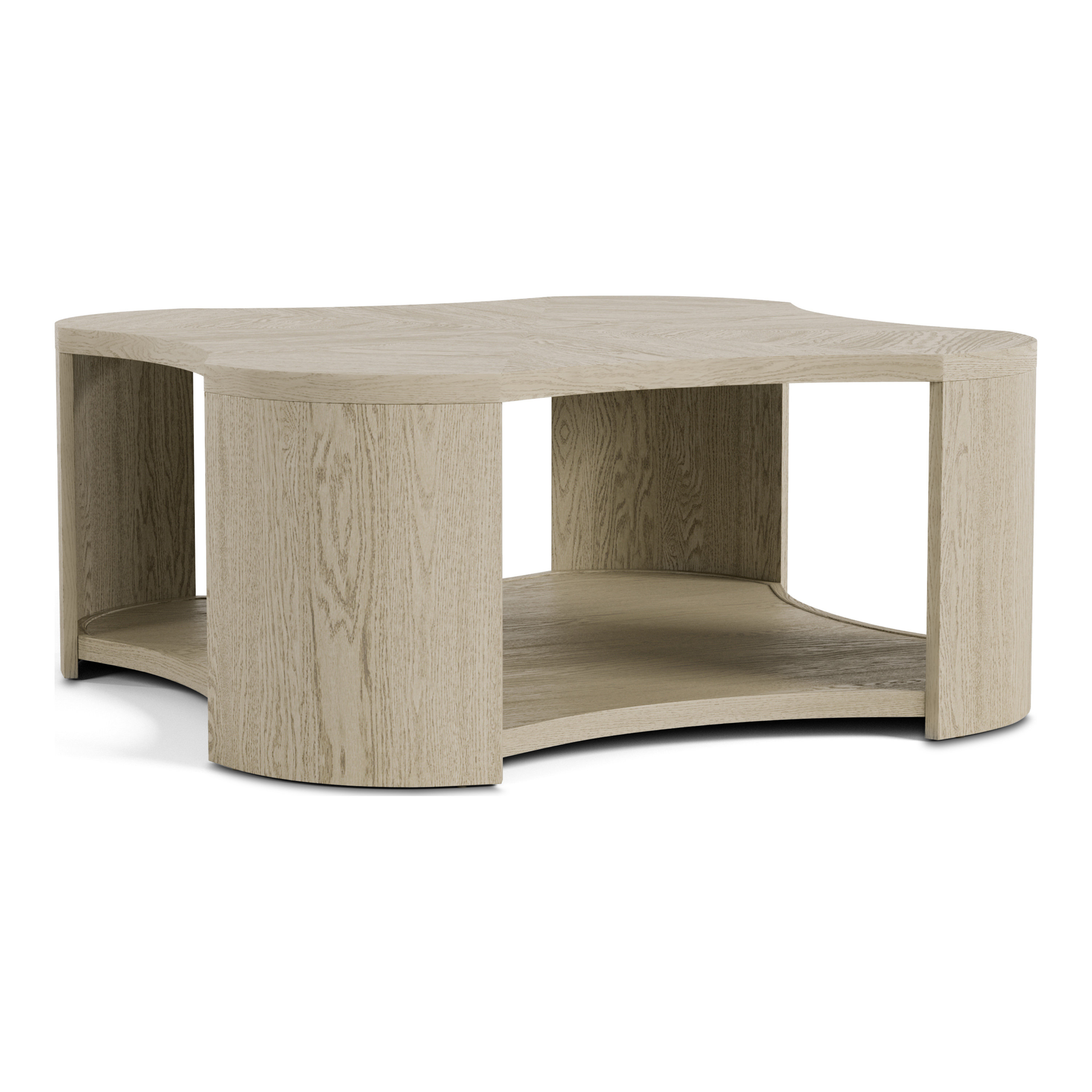 Wrought Studio™ Doloros Coffee Table With 4 Curved Legs | Wayfair