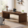 Millwood Pines 79 Inch Extra Long Desk, Two Person Desk Double Desk For ...