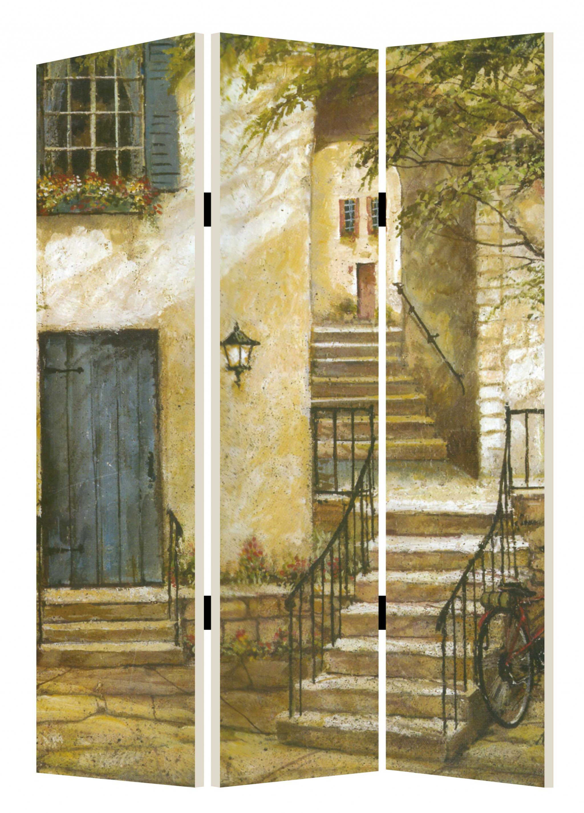 East Urban Home Shakari 48'' W x 72'' H Screen Room Divider | Wayfair