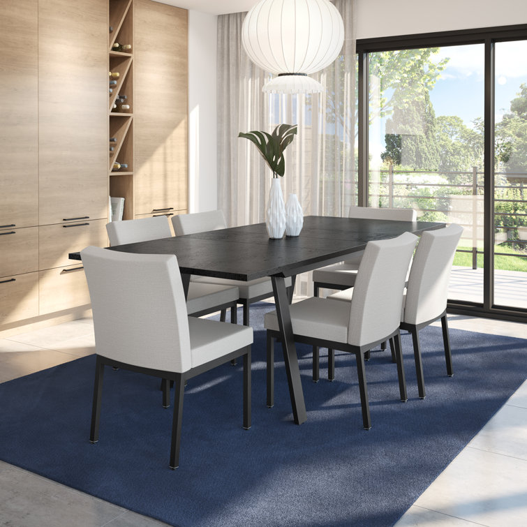Wade Logan® Capozzi Table And Perry Chairs 7-Pieces Dining Set| Wayfair