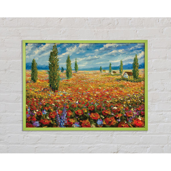 Ophelia & Co. Claribel Field Of Trees And Flowers - Single Picture ...