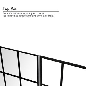 Zipcode Design™ Cyrus 48" W x 72" H Hinged Semi-Frameless Shower Door ...