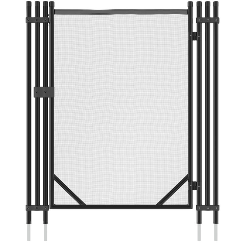 YITAHOME 4 ft. H x 3.2 ft. W Metal Gate | Wayfair