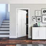 EightDoors Paneled Wood Primed Shaker T Shape Standard Door & Reviews ...
