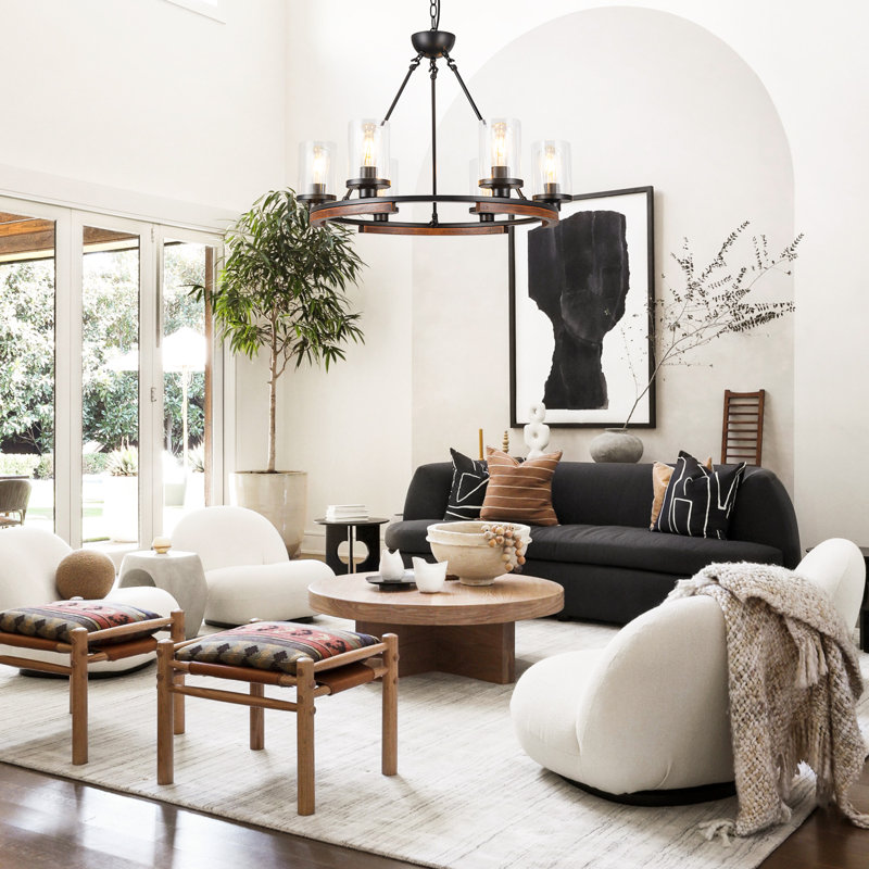 Gracie Oaks Trayven 6 - Light Chandelier & Reviews | Wayfair