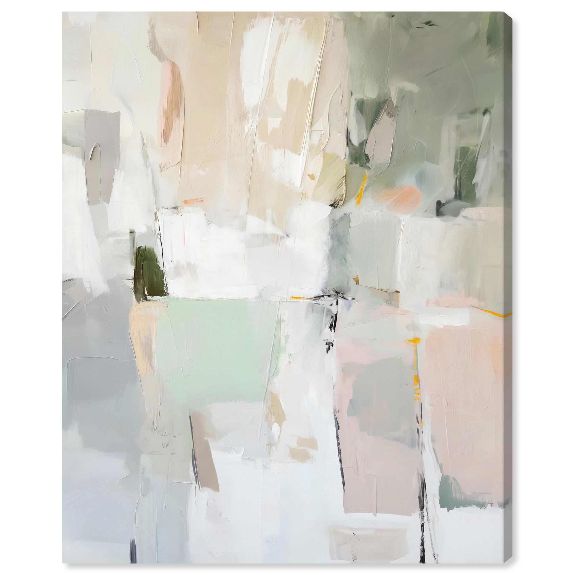 Art Remedy Bare Ruins I Canvas Moody Abstracts by Art Remedy | Wayfair