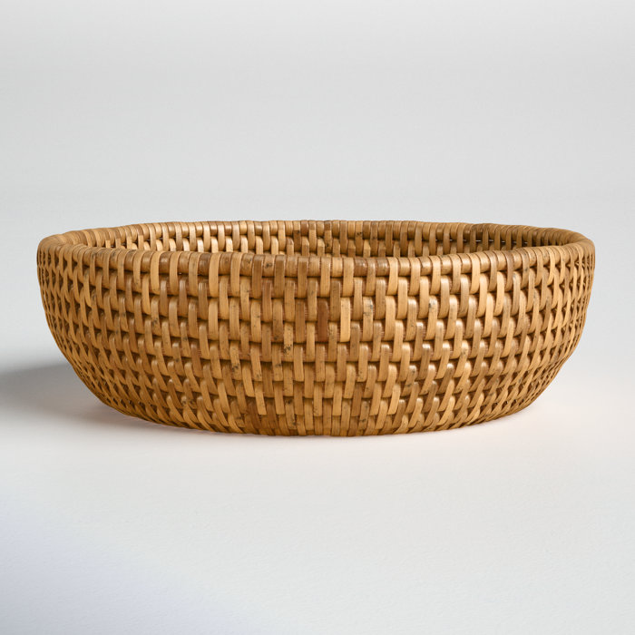 Birch Lane™ Camden Handmade Wicker Decorative Bowl 1 & Reviews | Wayfair