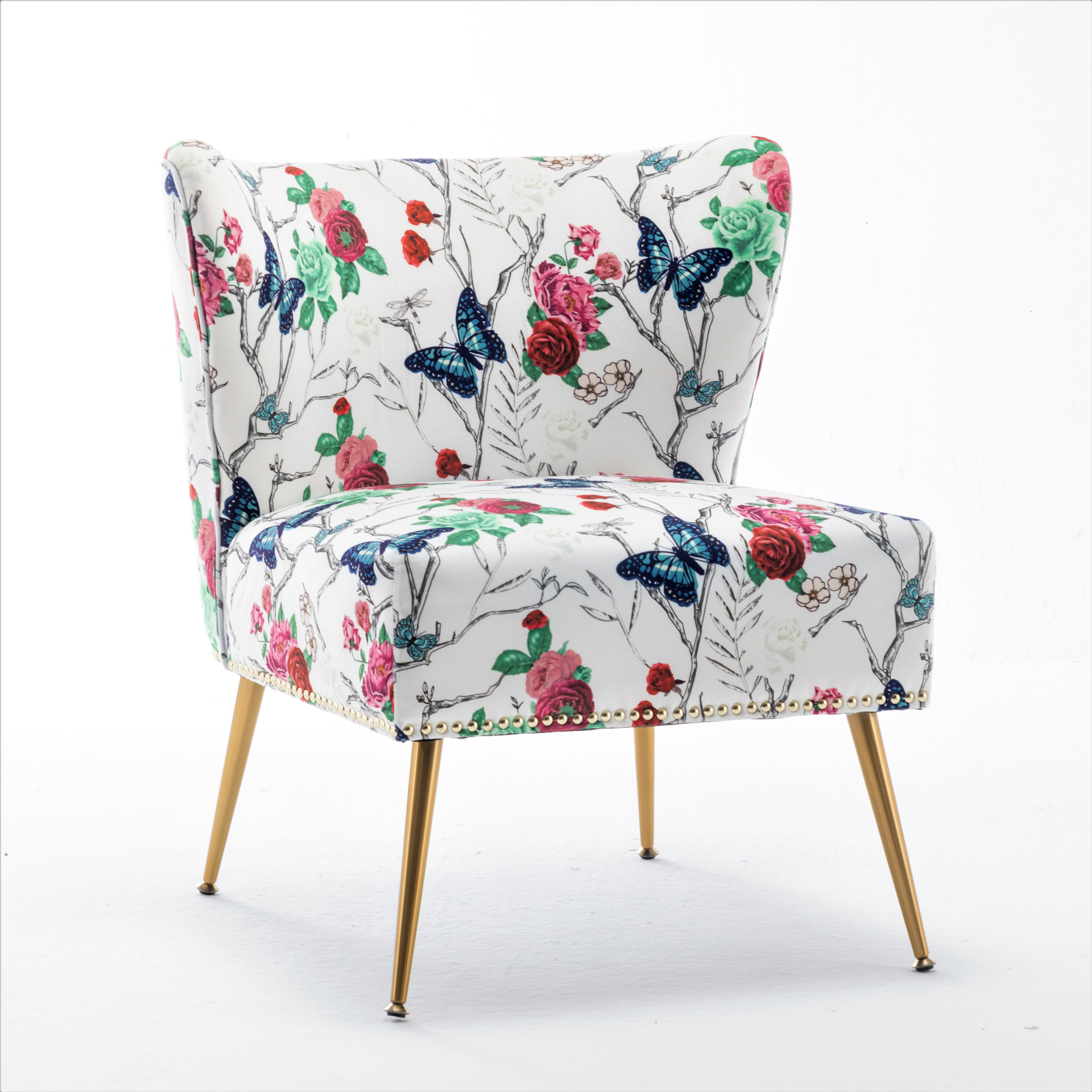 Bay Isle Home Friant Upholstered Slipper Chair & Reviews | Wayfair