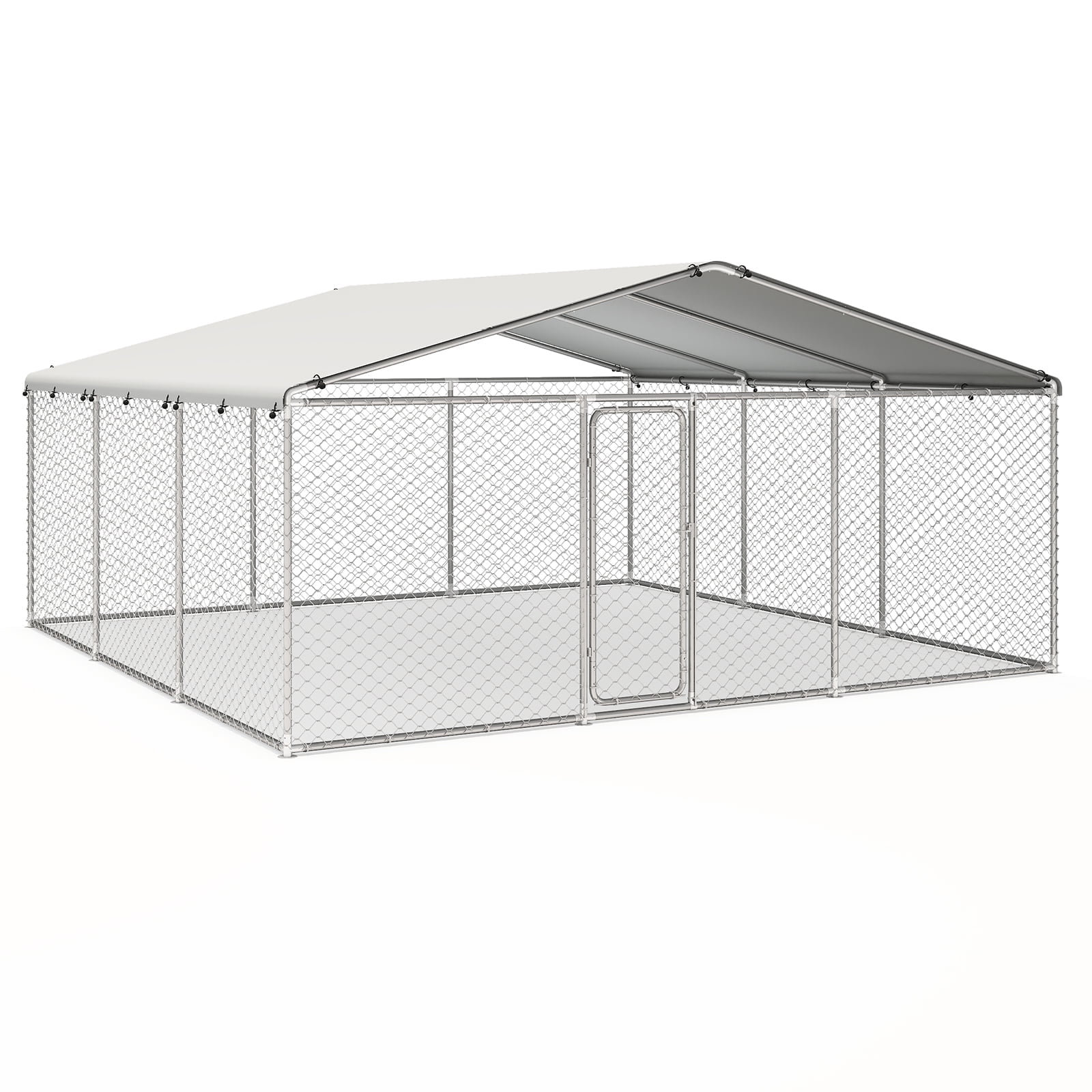 Brayden Studio® TIME RAY 15x15 ft Outdoor Dog Kennel,Outside Heavy Duty ...