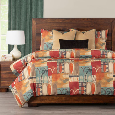Siscovers Hang Loose Geometric Print Duvet Cover & Insert Set | Wayfair