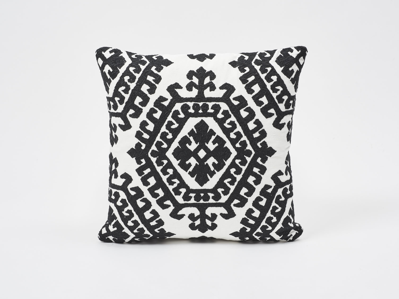 Schumacher Omar Embroidery Pillow | Wayfair
