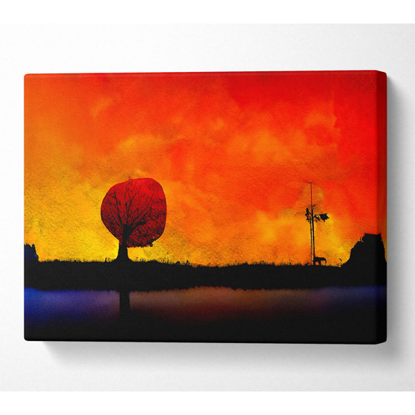 ClassicLiving Autumn Sunset - Wrapped Canvas Art Prints | Wayfair.co.uk
