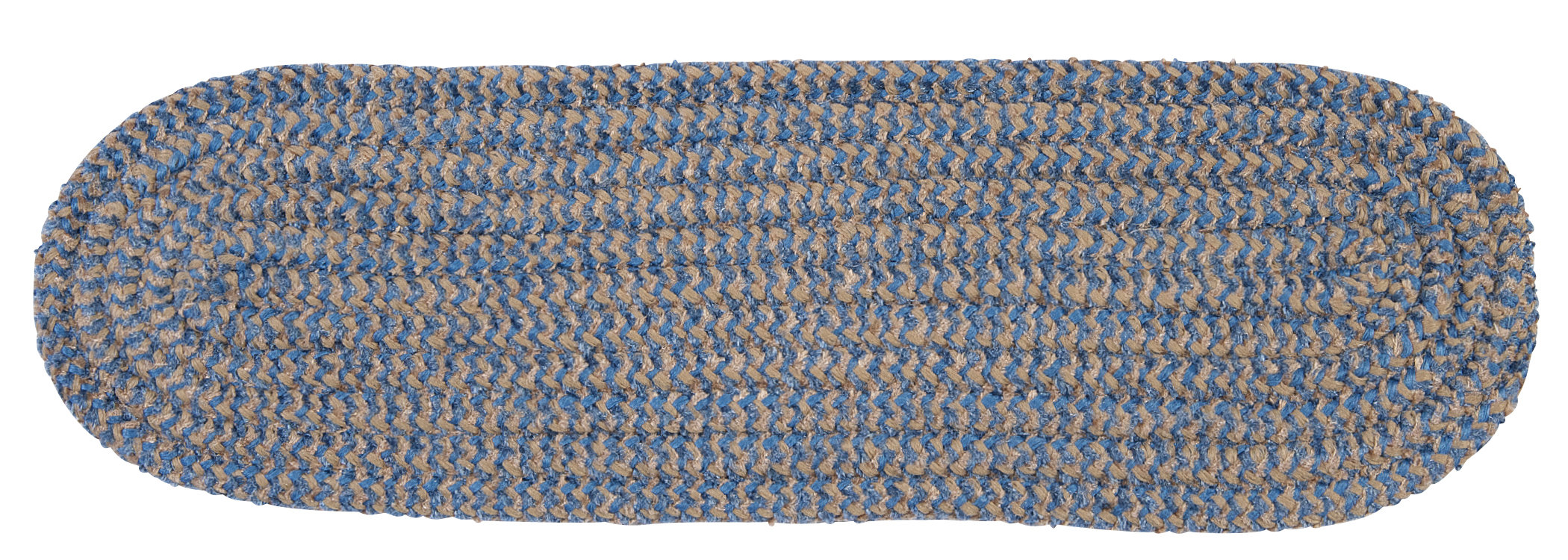 Winston Porter Randlewood Check Stair Treads - Blue Ice | Wayfair