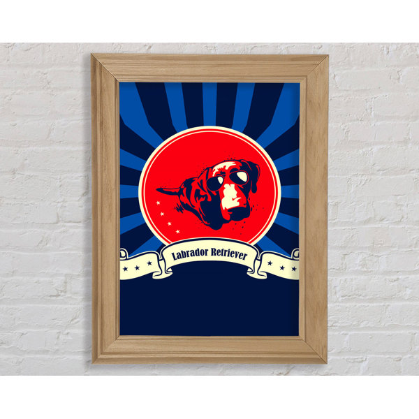 Bright Star Labrador Retriever - Single Picture Frame Art Prints ...