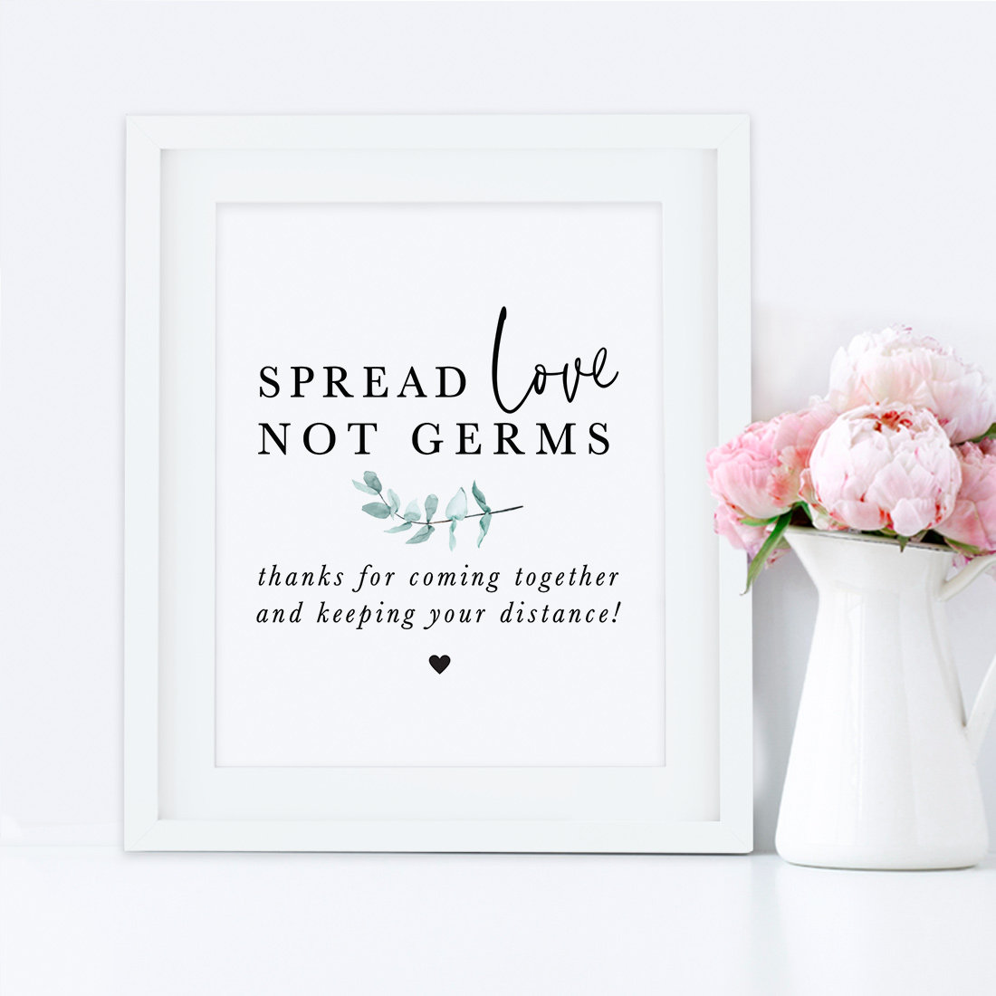 Koyal Wholesale Spread Love Not Germs, Thanks For Coming Together And ...