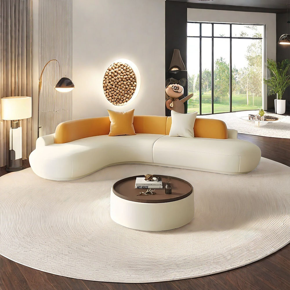 KANGLY Italian minimalist corner shaped sofa | Wayfair