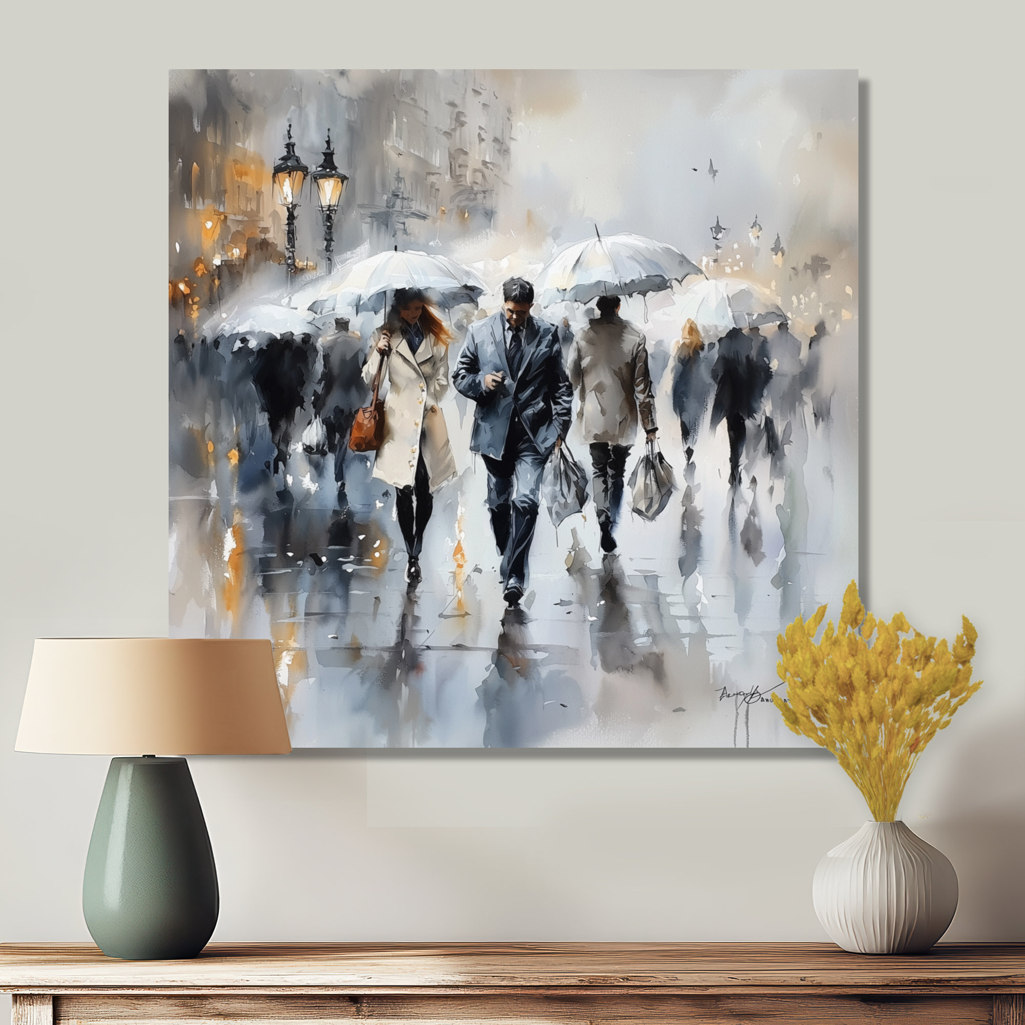 Red Barrel Studio® Vienna City In Winter III - Vienna Print Wall Art ...